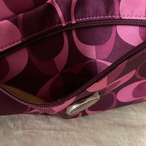 Coach | Bags | Coach Pink Logo Set | Poshmark